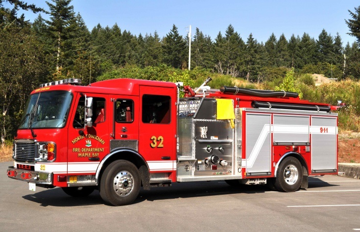 North Cowichan Fire Maple Bay Hall – 1230 Maple Bay Road – BC Fire Trucks