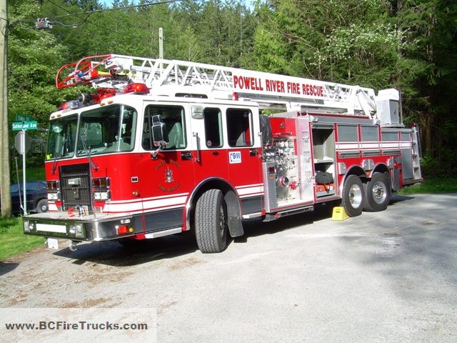 Powell River Fire Hall 1 – 6965 Courtenay St – BC Fire Trucks