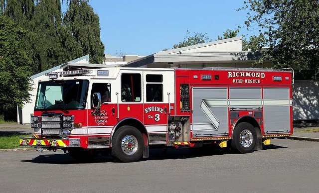Richmond Fire Hall 3 – 9680 Cambie Road – BC Fire Trucks