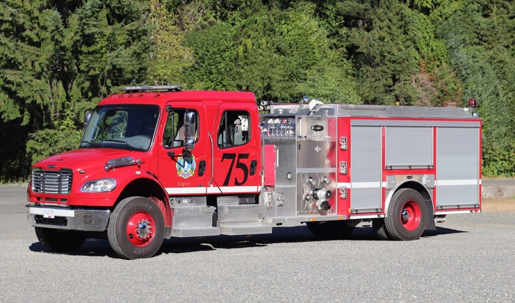 Ships Point Volunteer Fire Hall – 7729 Vivian Way – BC Fire Trucks