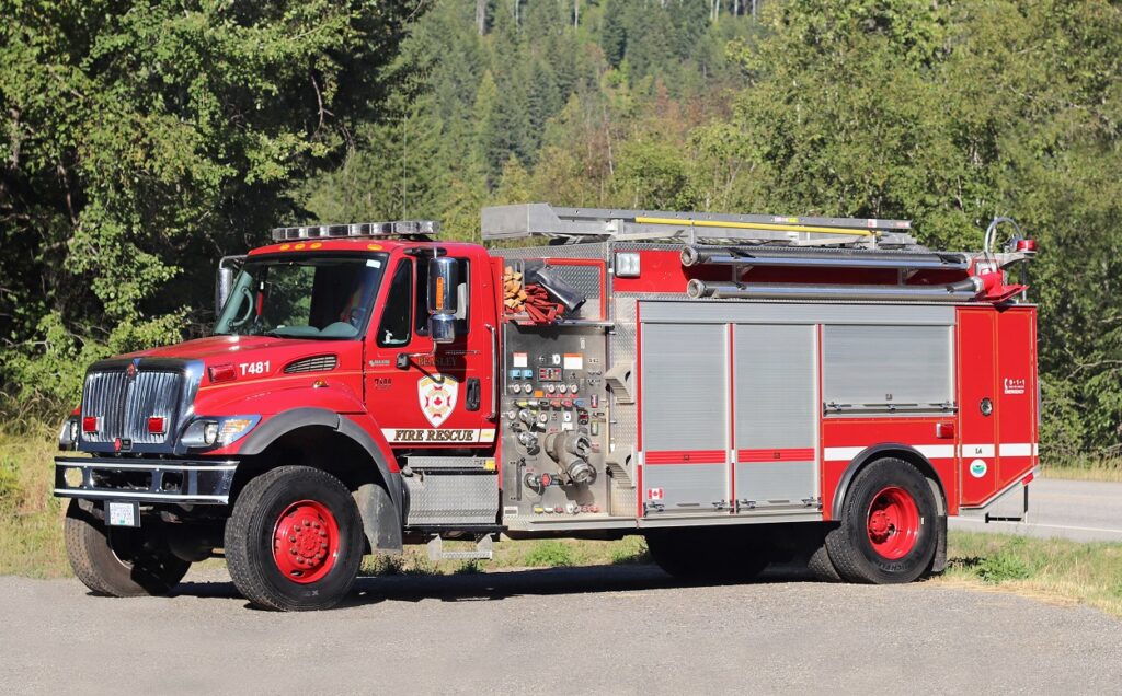 Beasley Fire Hall – 5095 Highway 6 – BC Fire Trucks