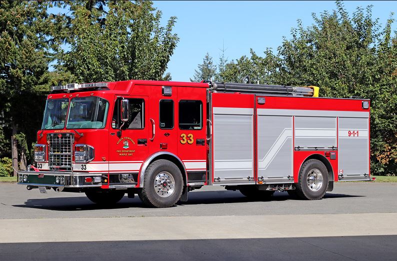 North Cowichan Fire Maple Bay Hall – 1230 Maple Bay Road – BC Fire Trucks