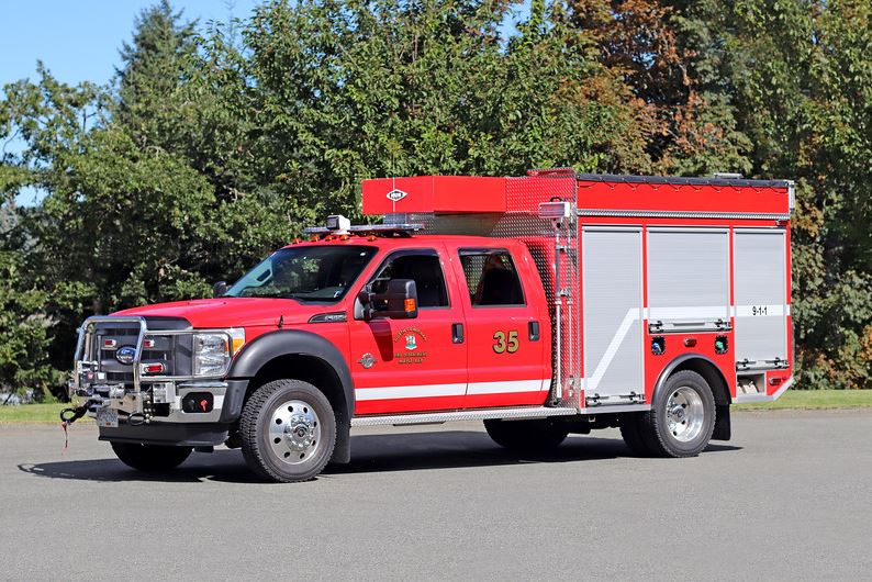 North Cowichan Fire Maple Bay Hall – 1230 Maple Bay Road – BC Fire Trucks