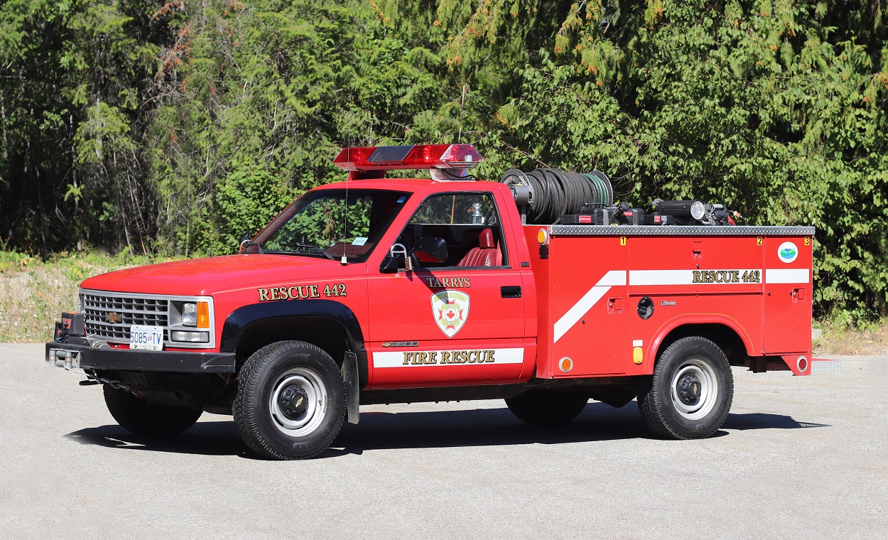 Tarrys Fire Hall – 2103 Hwy 3A – BC Fire Trucks